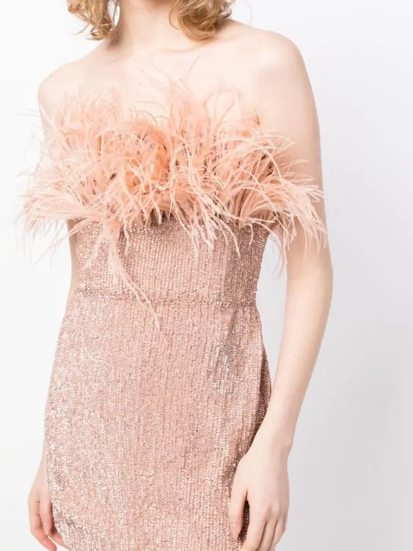 Retrofete Torin Sequin-embellished Minidress - Purple