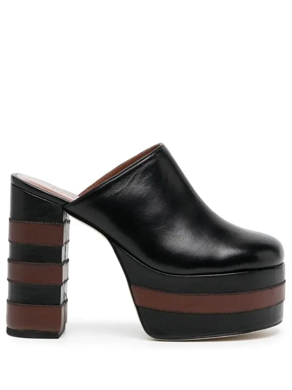REJINA PYO Polly 120mm Platform Mules