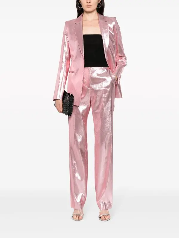 Rabanne Metallic-effect Trousers
