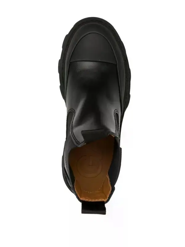 GANNI Chelsea Boots - Black