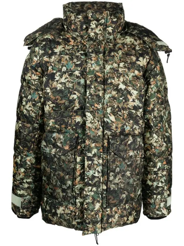 The North Face 73 Leaf-print Padded Jacket