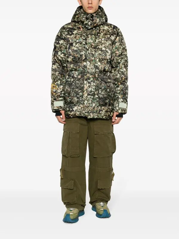 The North Face 73 Leaf-print Padded Jacket