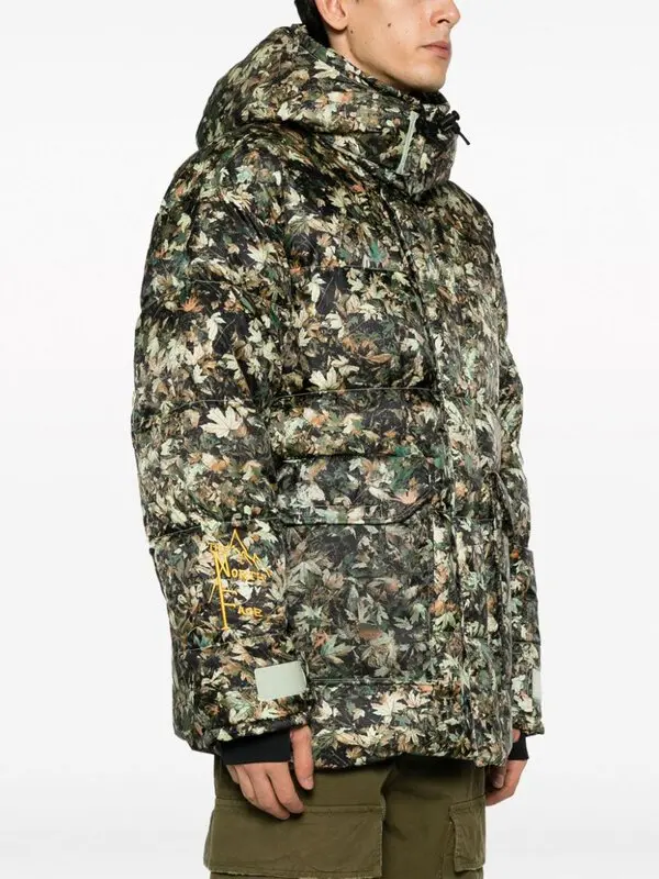 The North Face 73 Leaf-print Padded Jacket