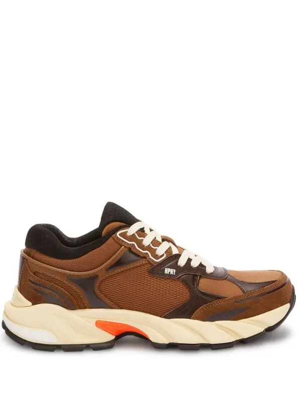 Heron Preston Block Stepper Sneakers - Brown