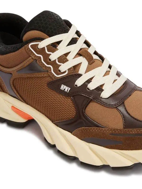 Heron Preston Block Stepper Sneakers - Brown