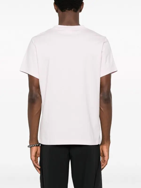 COURREGES Logo-embroidered Cotton T-shirt