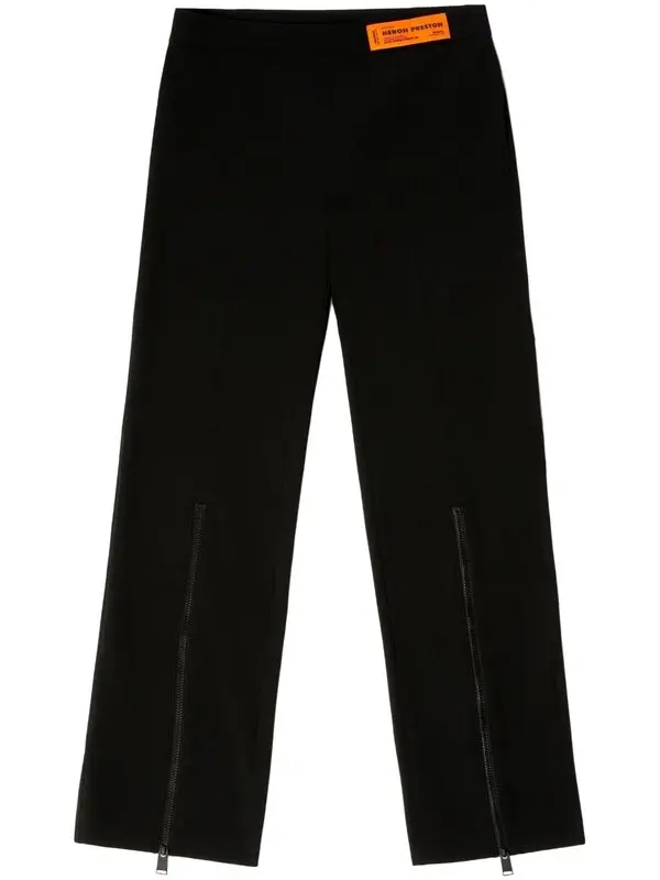 Heron Preston Logo-patch Zip-up Trousers