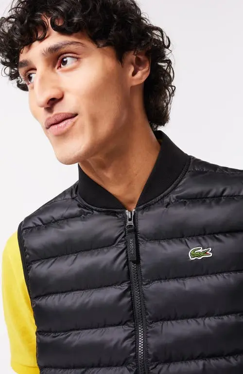 Lacoste Quilted Nylon Vest - 031 Noir