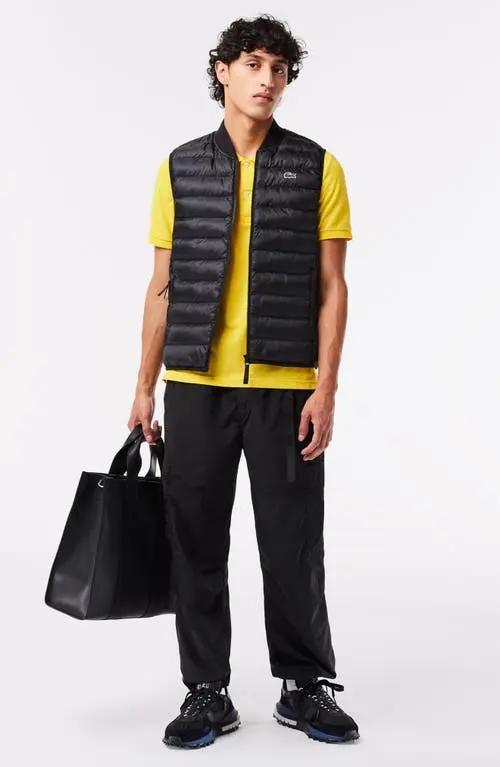 Lacoste Quilted Nylon Vest - 031 Noir