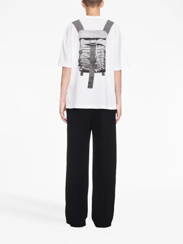 Off-White Backpack-print Cotton T-shirt