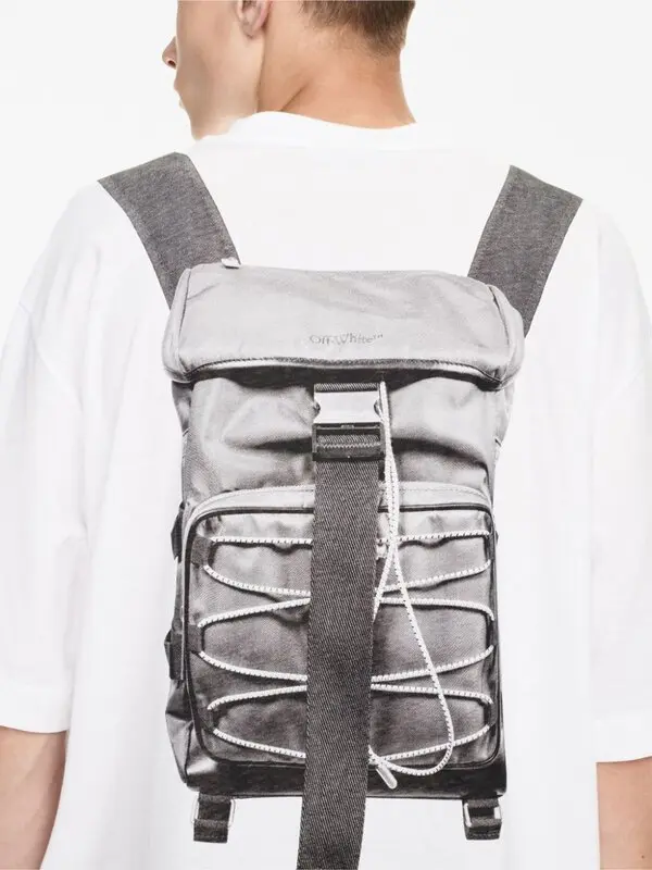 Off-White Backpack-print Cotton T-shirt