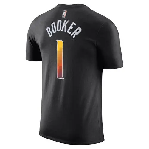 JORDAN BRAND Devin Booker Phoenix Suns 2022/23 Statement Edition Name & Number T-shirt