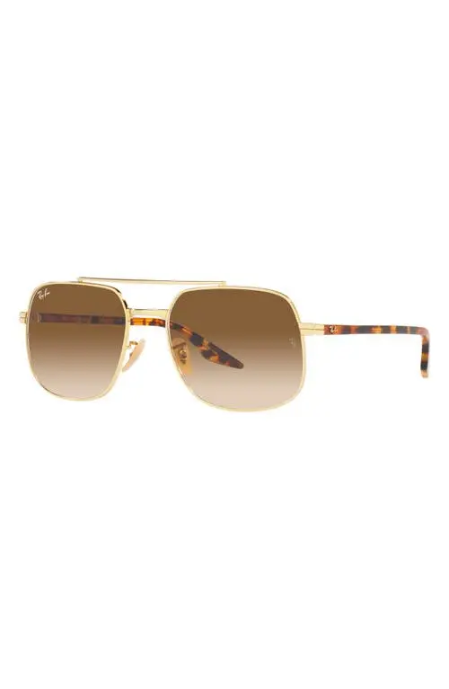 Ray-ban 56mm Square Sunglasses