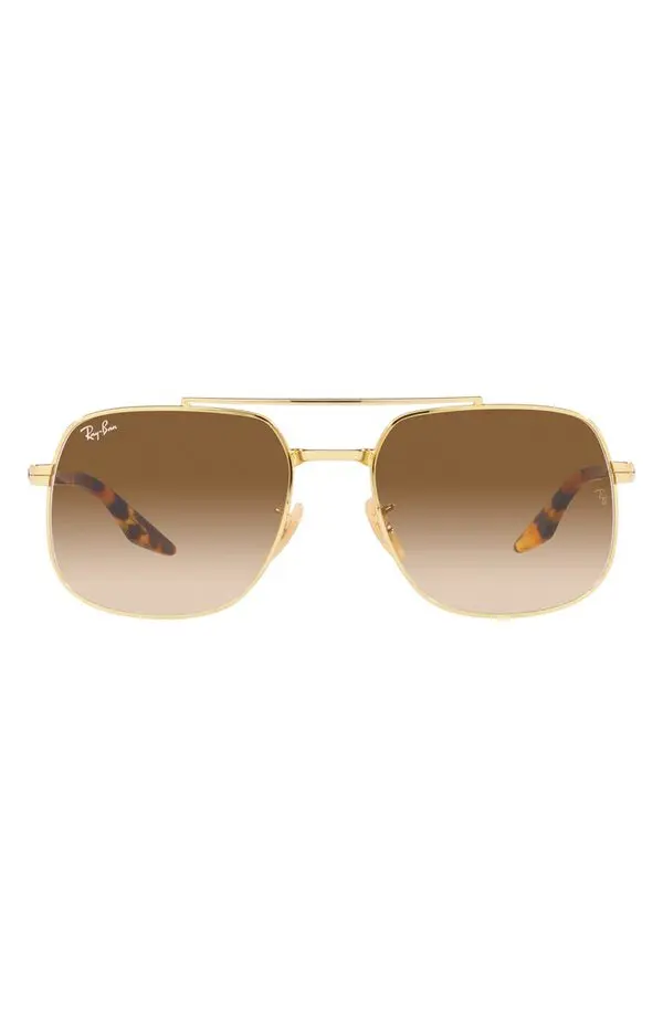 Ray-ban 56mm Square Sunglasses
