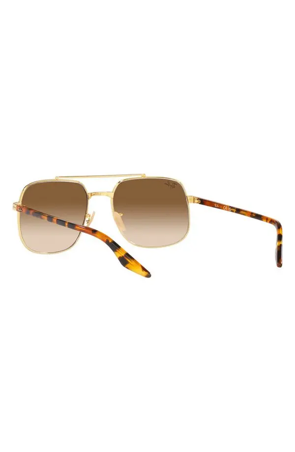 Ray-ban 56mm Square Sunglasses
