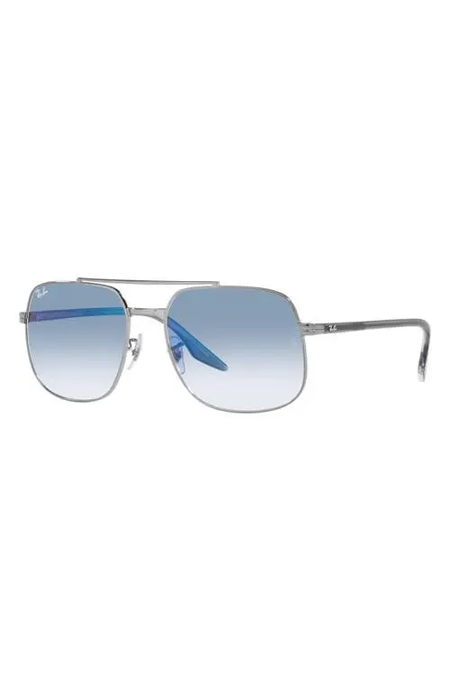 Ray-ban 56mm Square Sunglasses - Gunmetal