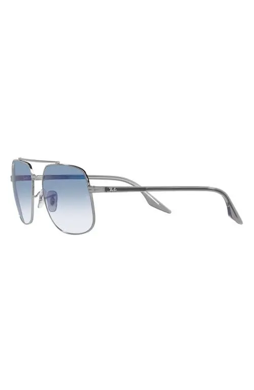 Ray-ban 56mm Square Sunglasses - Gunmetal