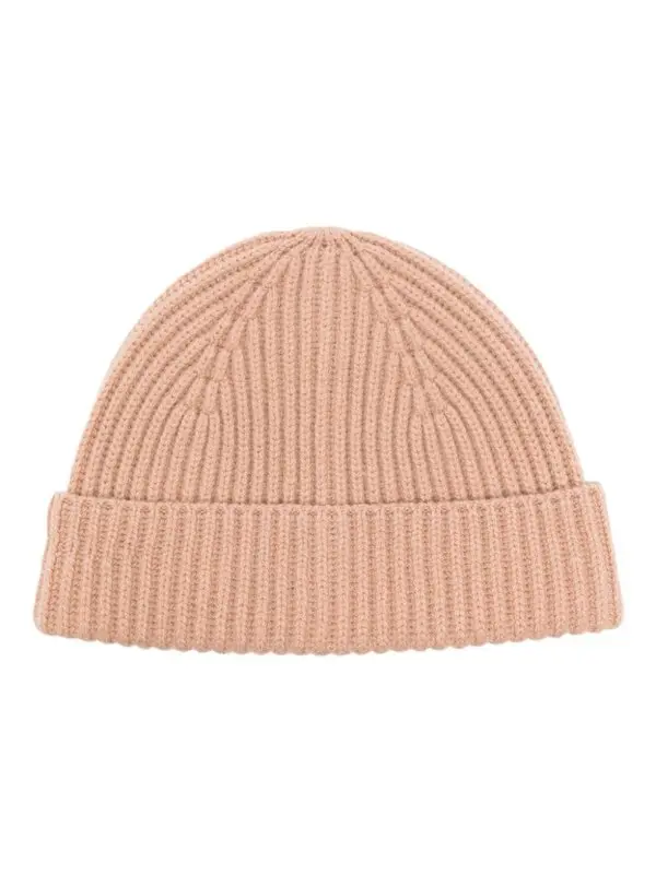 JOSEPH Merino Wool Ribbed-knit Beanie - Neutrals