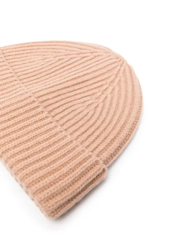 JOSEPH Merino Wool Ribbed-knit Beanie - Neutrals