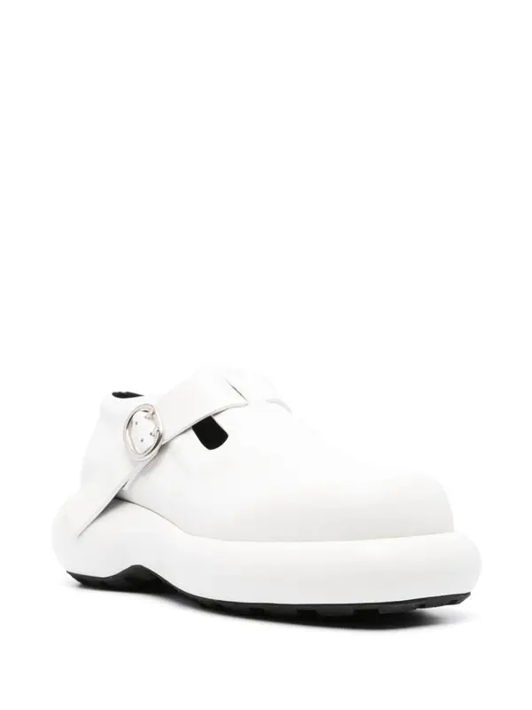 JIL SANDER Scarpe Leather Loafers - White