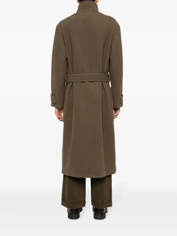 LEMAIRE Belted Double-breasted Wrap Coat