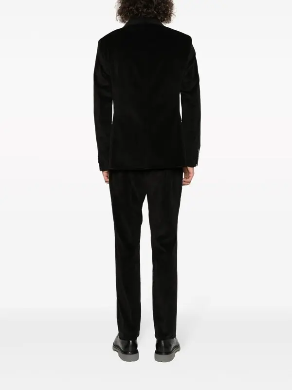 MANUEL RITZ Single-breasted Velvet Suit