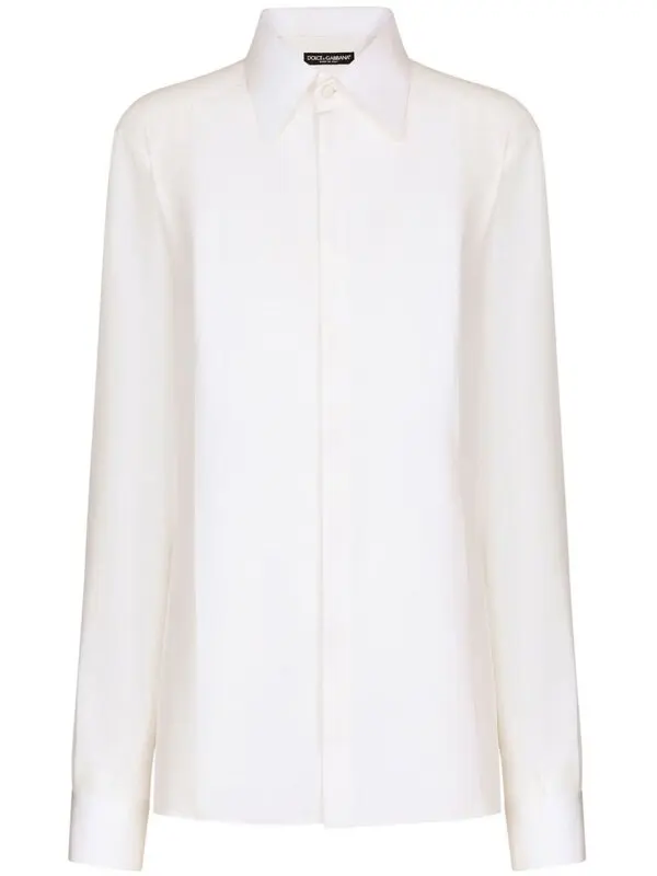 Dolce & Gabbana Silk Crepe-de-chine Shirt