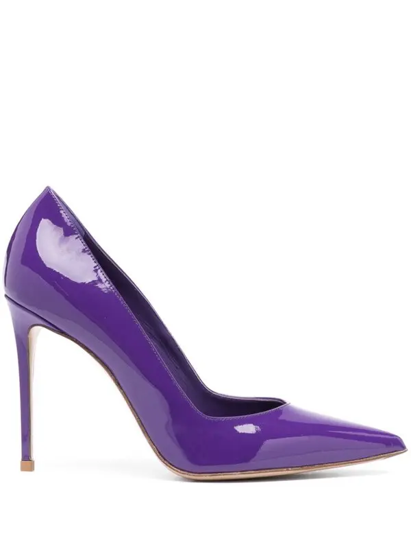 LE SILLA Eva 105mm Pointed-toe Pumps - Purple