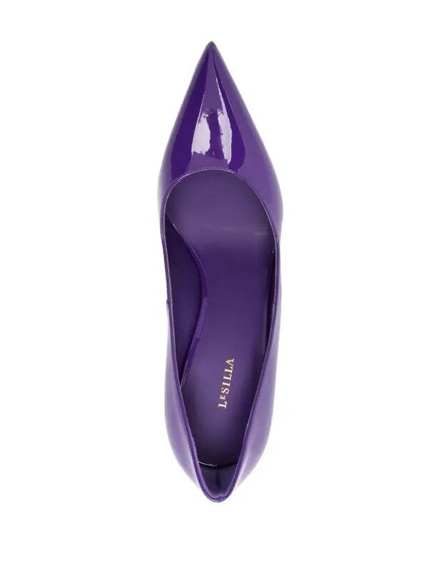 LE SILLA Eva 105mm Pointed-toe Pumps - Purple