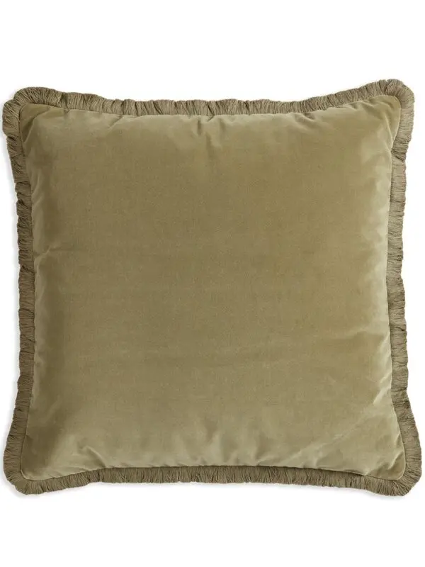 SOHO HOME 65x65cm Square Cotton Cushion - Green