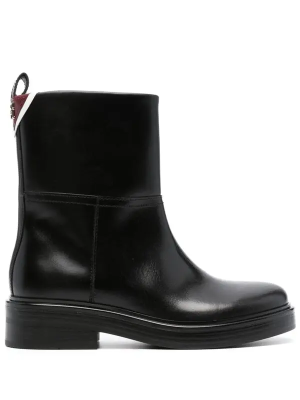 Tommy Hilfiger Leather Ankle Boots