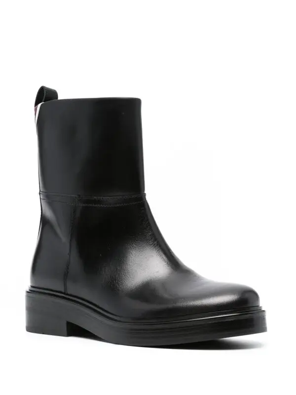 Tommy Hilfiger Leather Ankle Boots