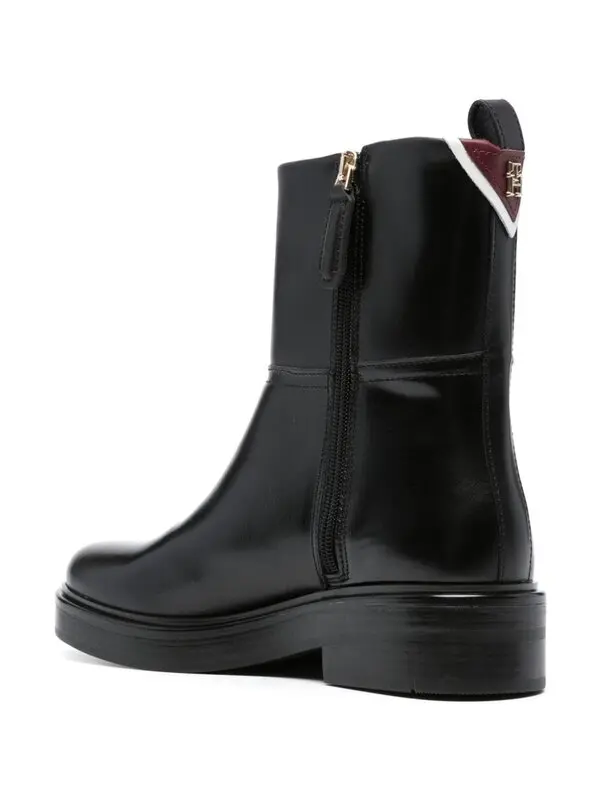 Tommy Hilfiger Leather Ankle Boots