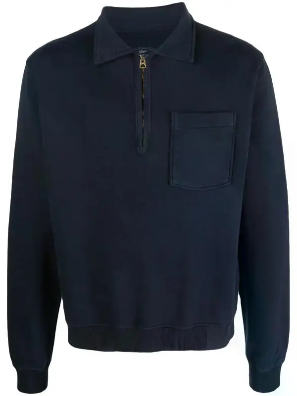 FORTELA Half-zip Cotton Jumper