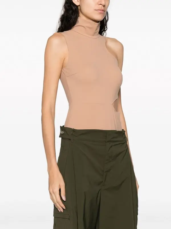 Wolford Warm Up Cut-out Bodysuit - Neutrals