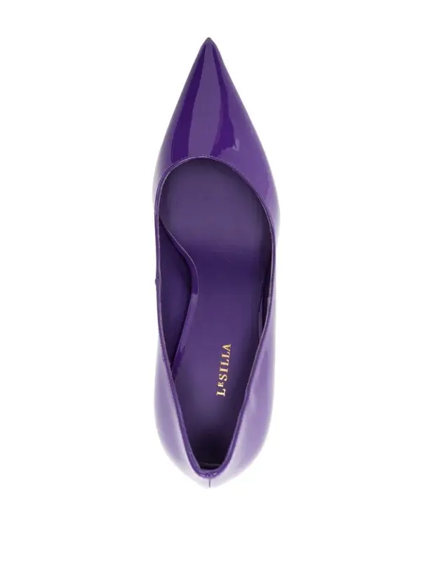 LE SILLA Eva 115mm Pointed-toe Pumps - Purple