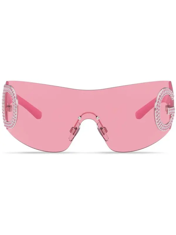 Dolce & Gabbana Re-edition Shield Sunglasses - Pink