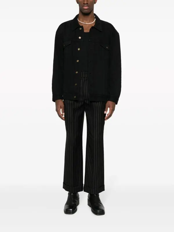 Saint Laurent Buttoned Denim Jacket