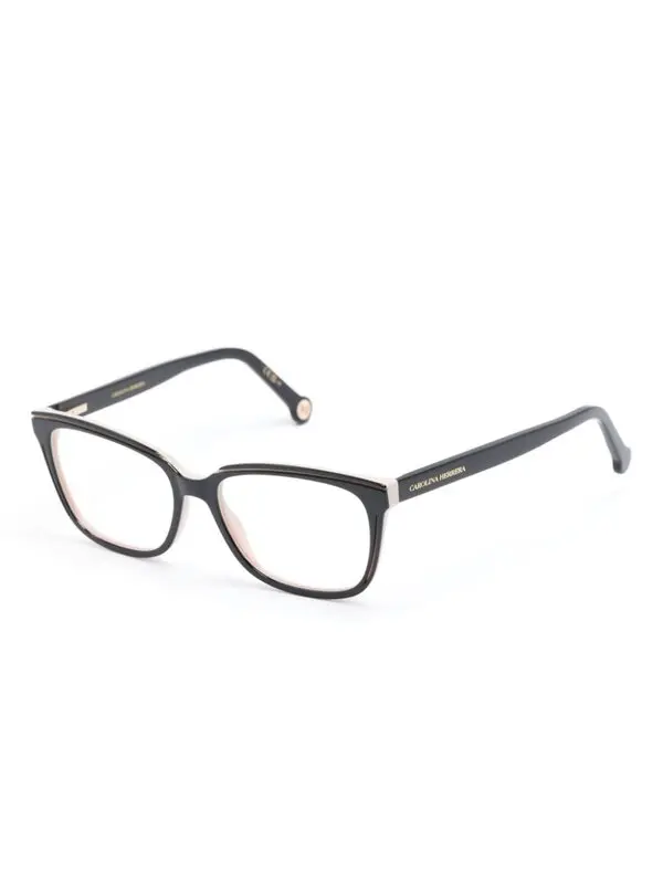 Carolina Herrera Polished Effect Cat-eye Glasses