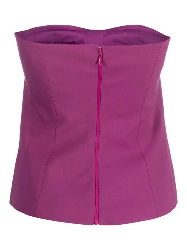 Federica Tosi Strapless Bustier Top