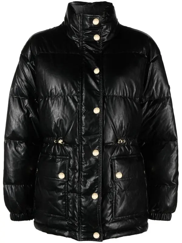 Michael Kors Faux-leather Puffer Jacket