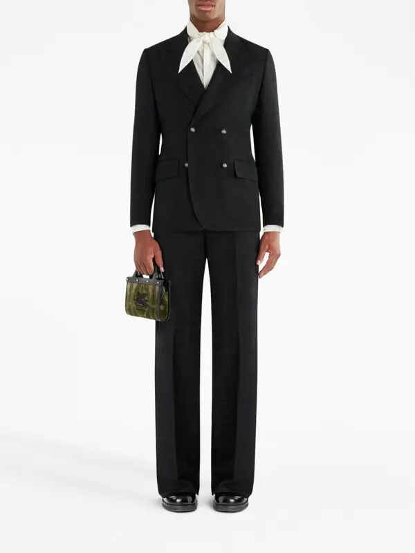 Etro Wool Double-breast Jacket