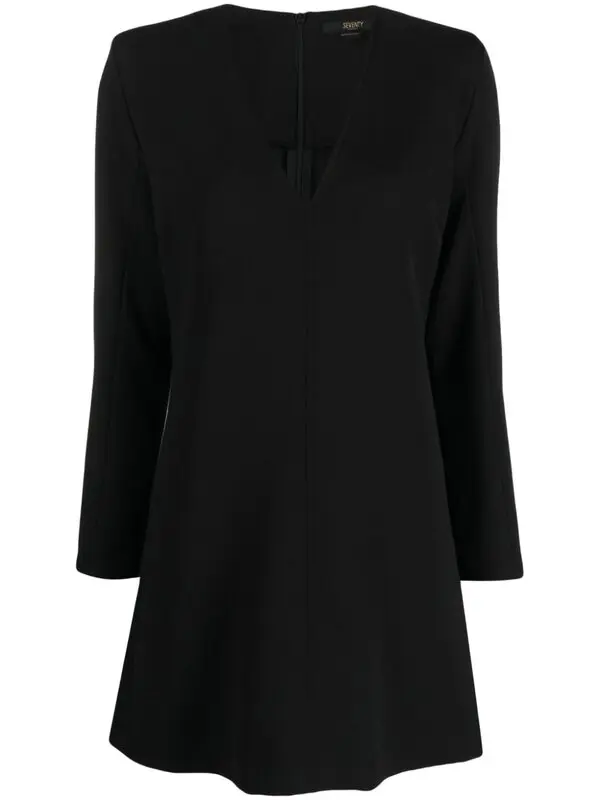 Seventy Loguette V-neck Minidress