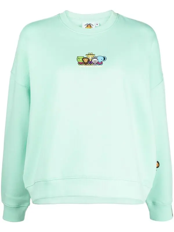 *BABY MILO® STORE BY *A BATHING APE® Logo-embroidered Sweatshirt