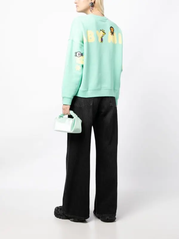 *BABY MILO® STORE BY *A BATHING APE® Logo-embroidered Sweatshirt