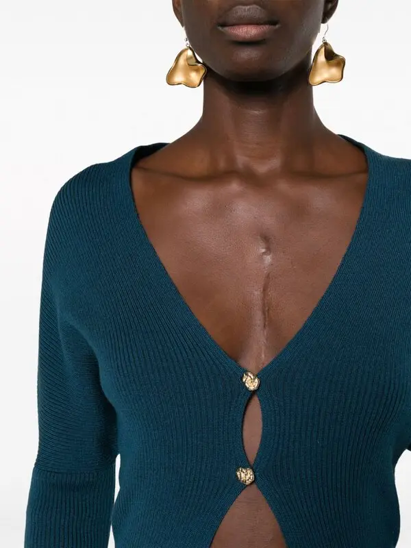 LANVIN Merino Wool-blend Cardigan