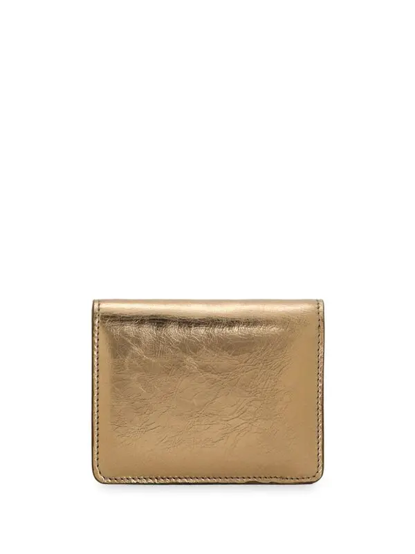 Dolce & Gabbana Dg Logo Leather Wallet - Gold | Editorialist display picture 1