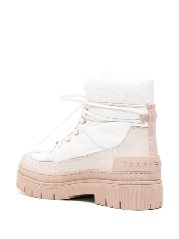 Tommy Hilfiger Quilted Panelled Boots