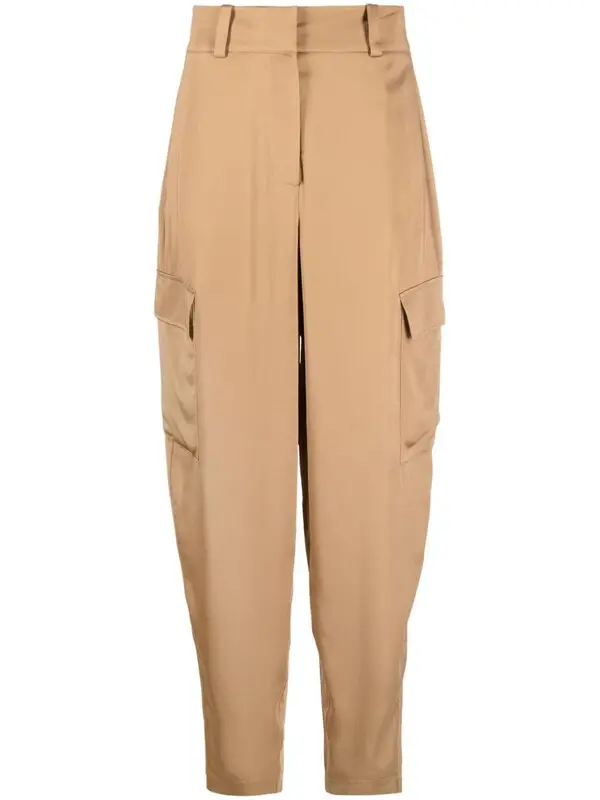 JOSEPH High-waisted Cargo Trousers