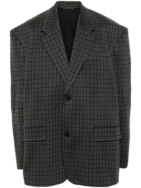 Balenciaga Houndstooth Blazer